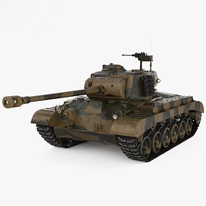M26 Pershing 3D Models for Download | TurboSquid