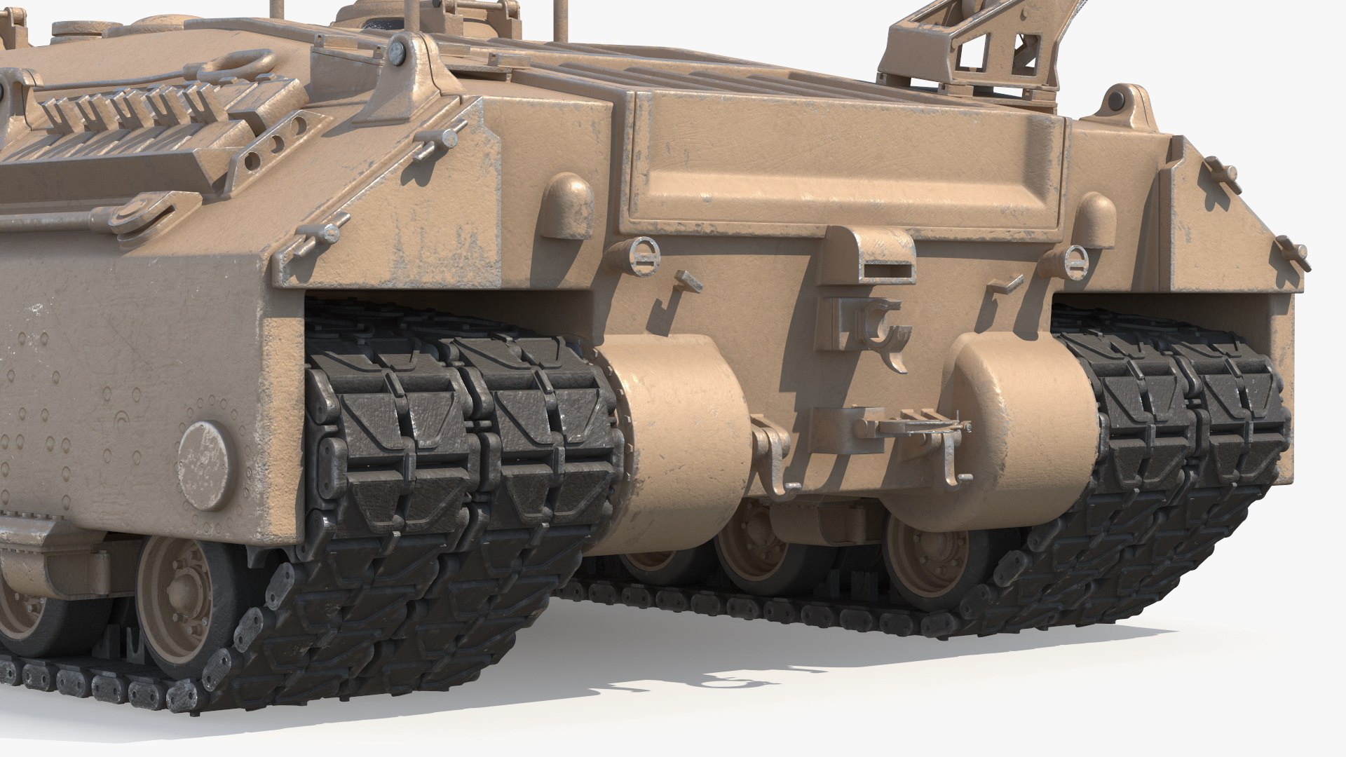 3D WWII Era Assault Tank Desert Color - TurboSquid 2471925