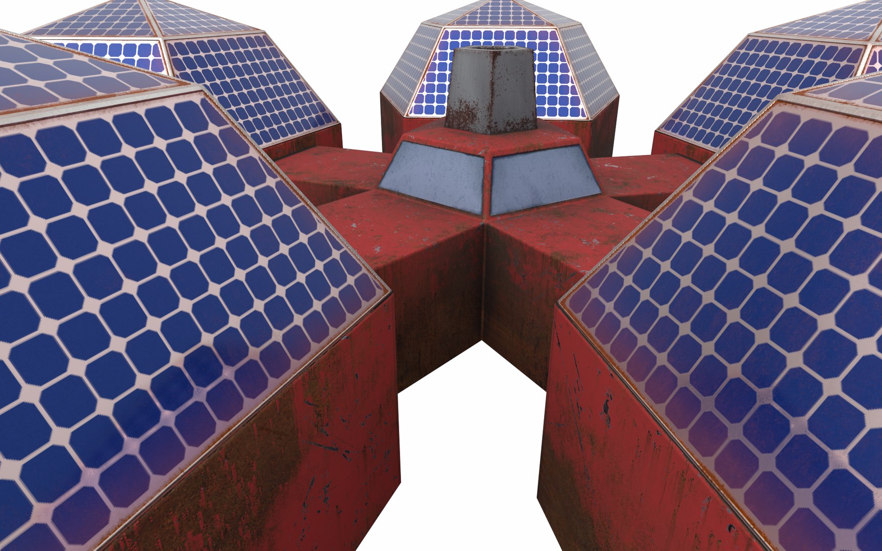 3D Sci-Fi Defense Station - Tower Defence4 - TurboSquid 1869590