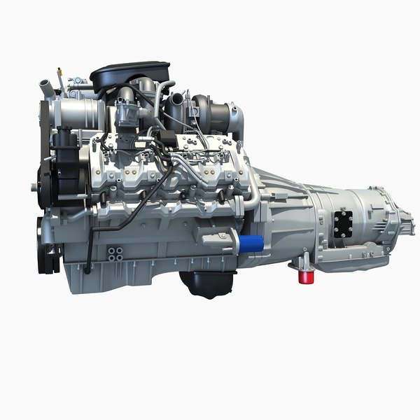 allison speed automatic transmission 3d model
