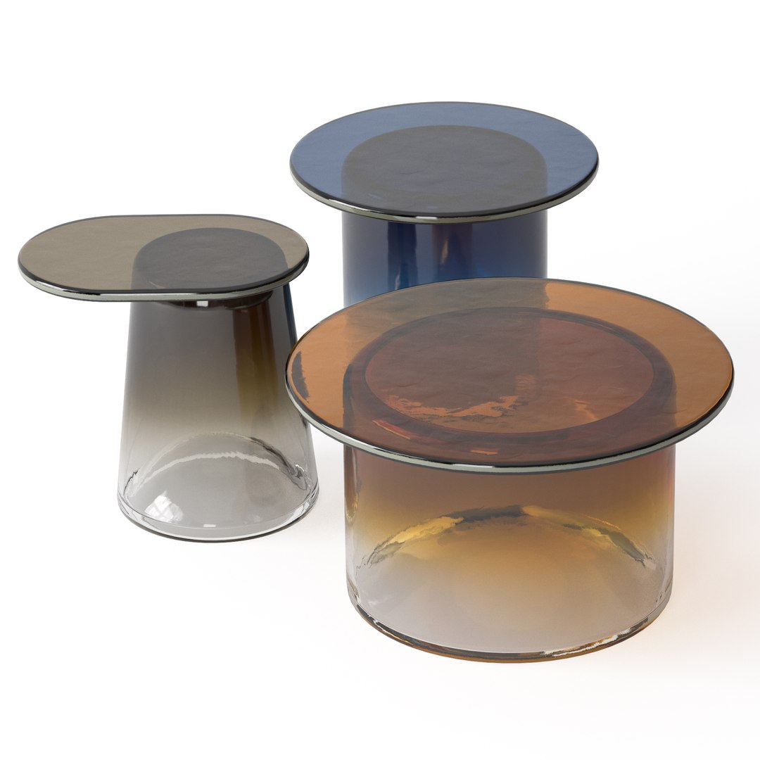 Bernhardt Ice Coffee Tables 3D Model - TurboSquid 2265805