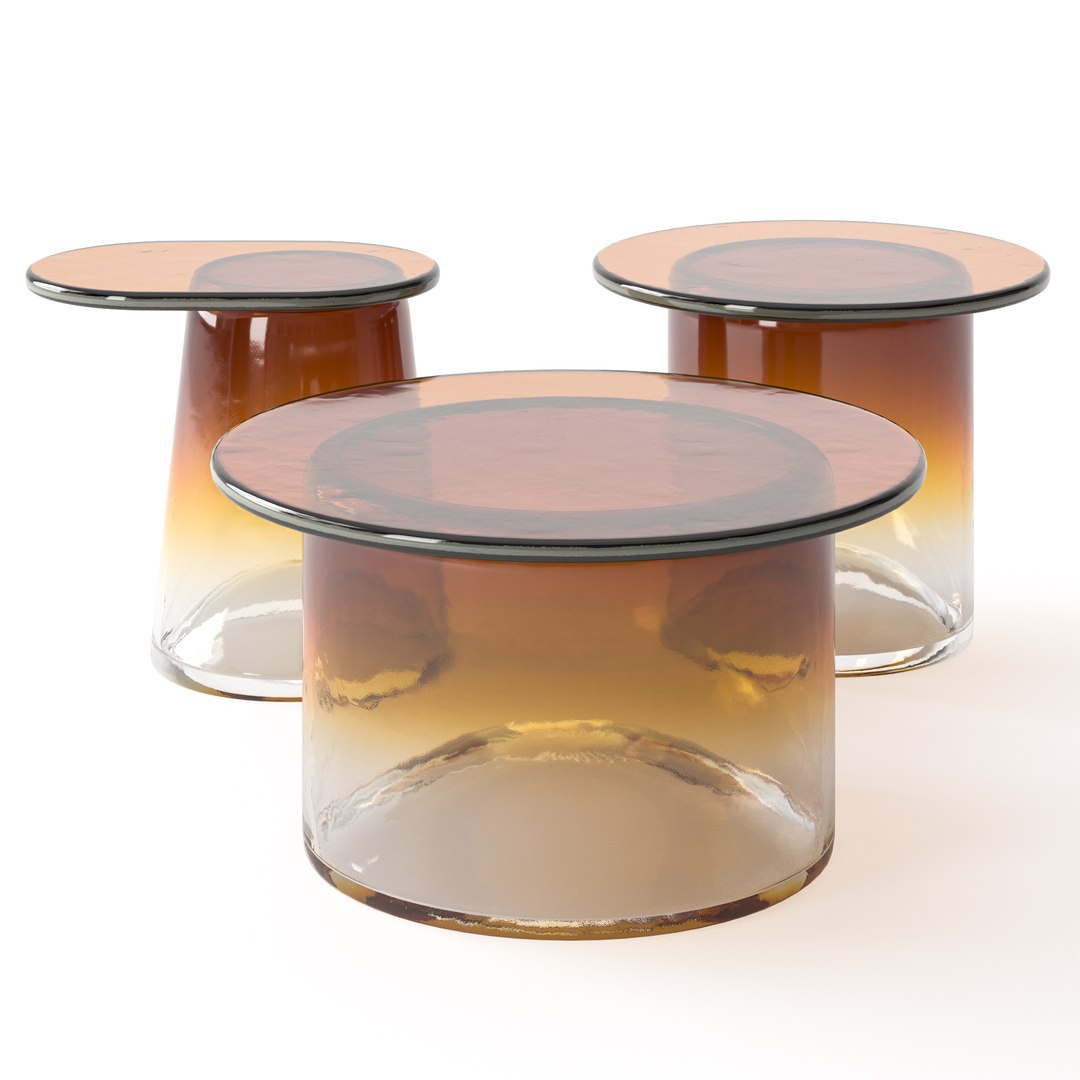 Bernhardt Ice Coffee Tables 3D Model - TurboSquid 2265805