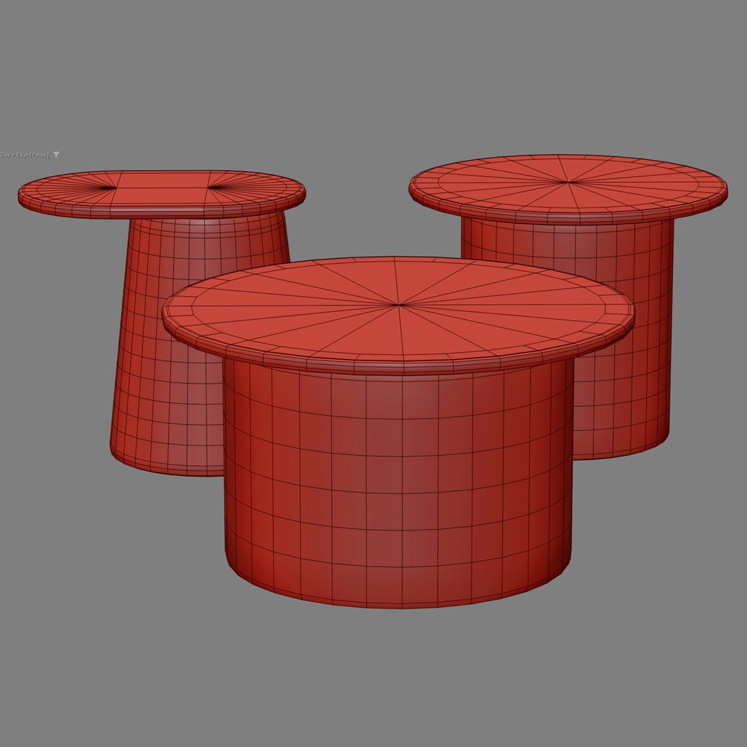 Bernhardt Ice Coffee Tables 3D Model - TurboSquid 2265805