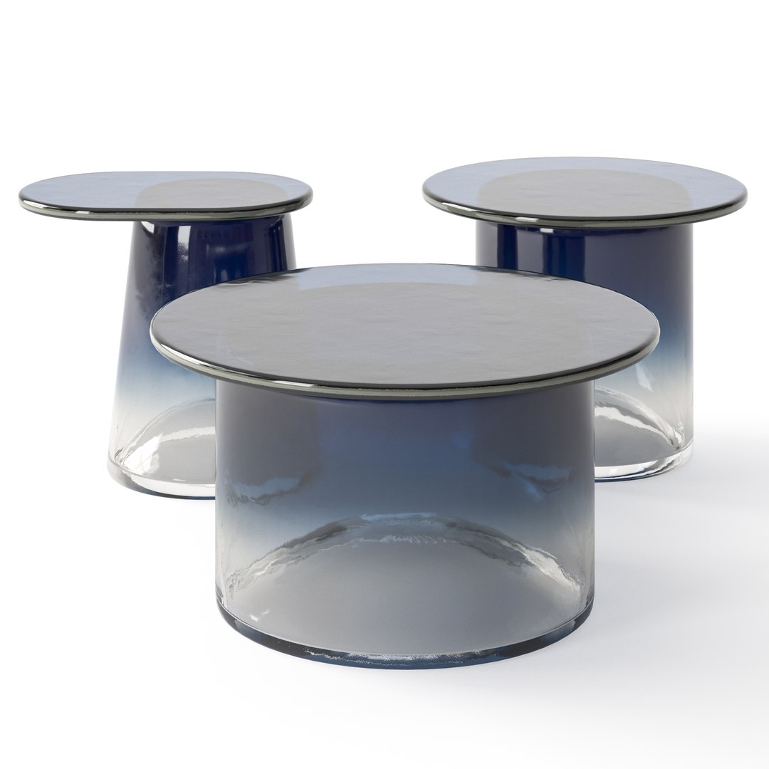 Bernhardt Ice Coffee Tables 3D Model - TurboSquid 2265805