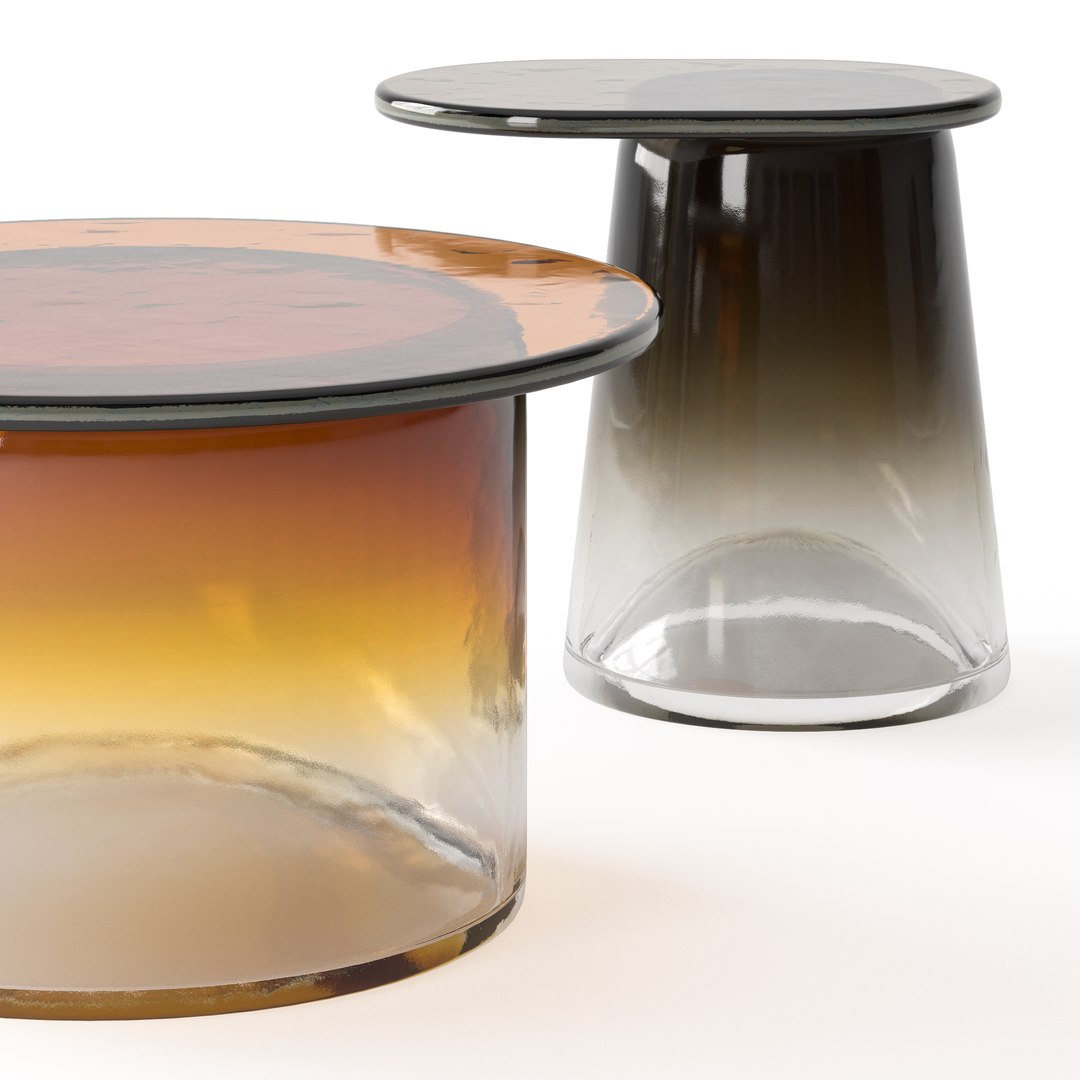Bernhardt Ice Coffee Tables 3D Model - TurboSquid 2265805