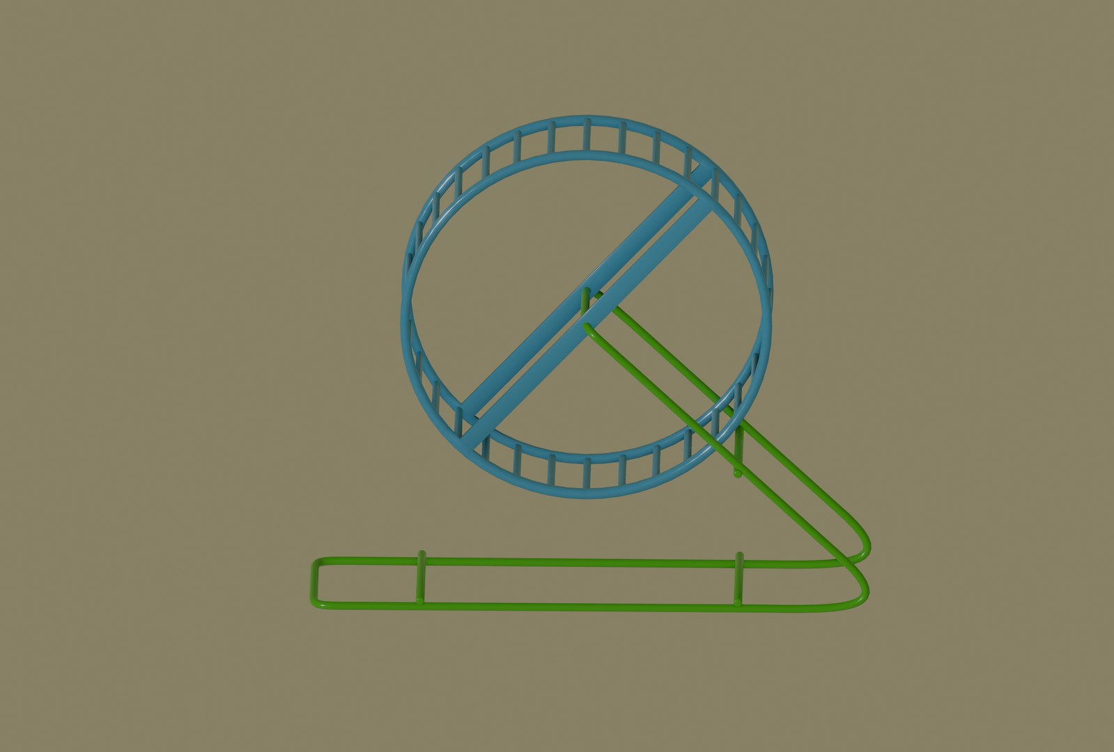 3D Hamster Wheel - TurboSquid 1868171