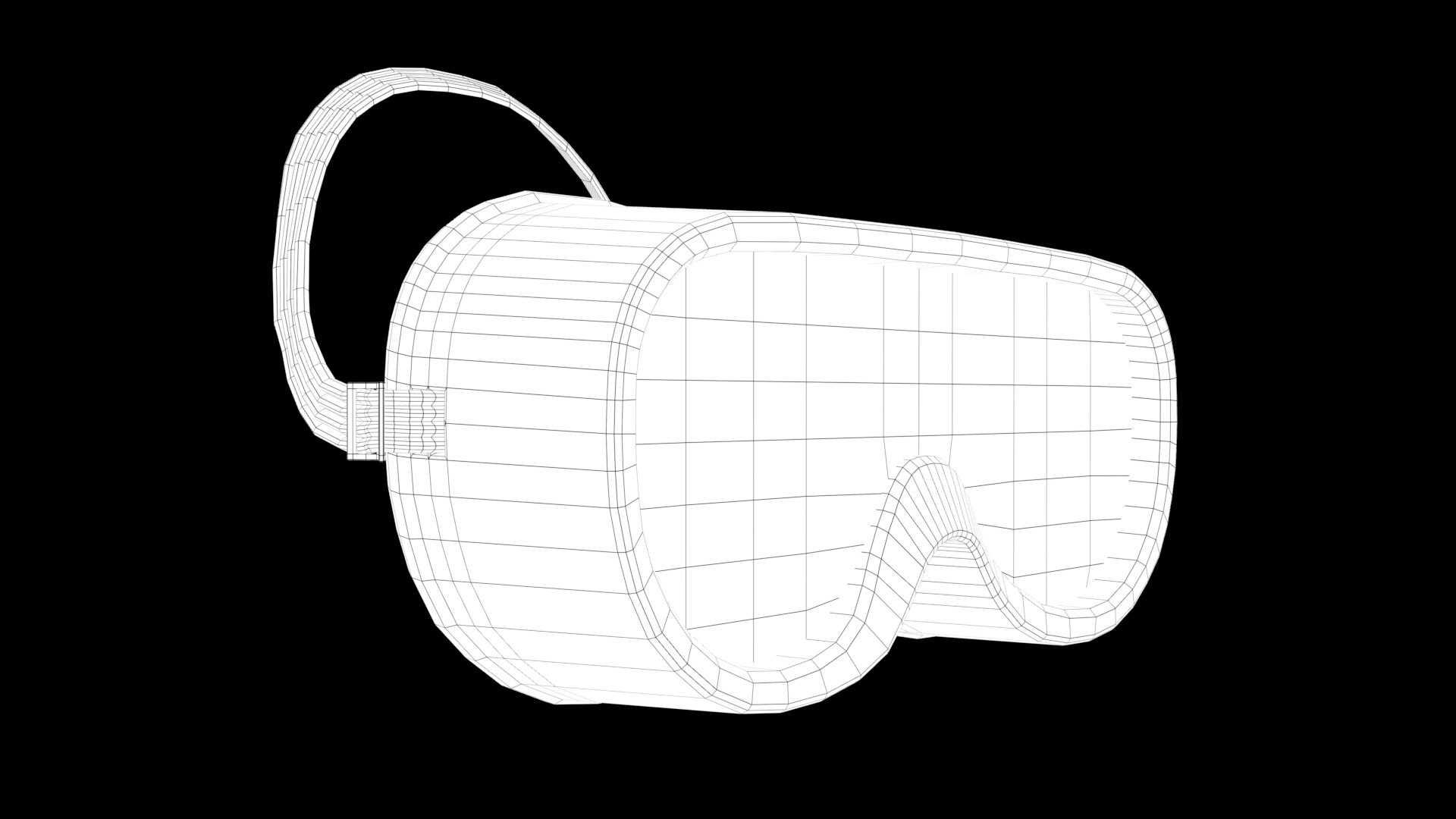 3D Swimming Goggles Model - TurboSquid 1968839