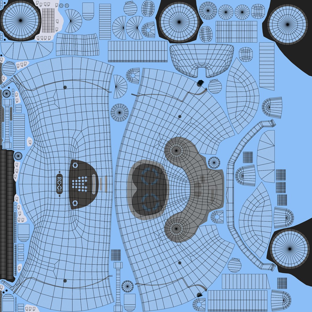 Blue Cute Robot Toy 3D Model - TurboSquid 2120746