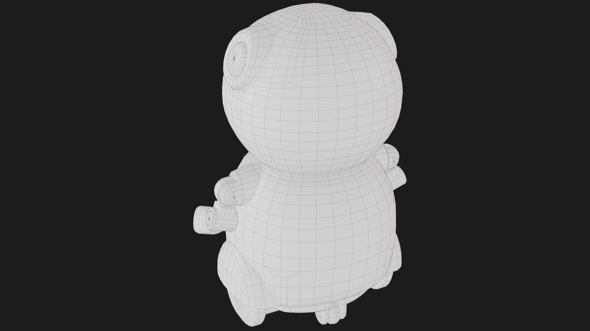 Blue Cute Robot Toy 3D Model - TurboSquid 2120746