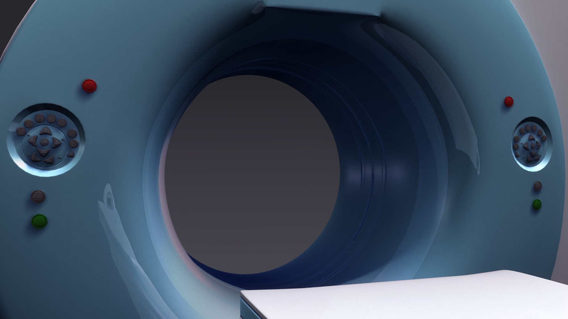 3d Model Ct Scan Machine