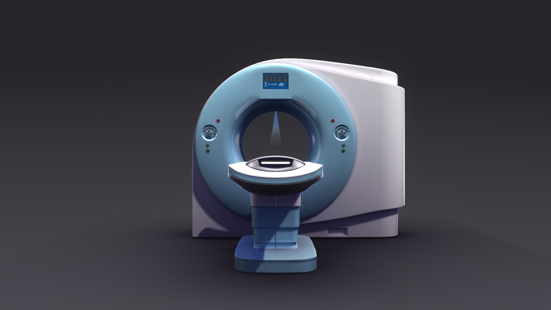 3d Model Ct Scan Machine
