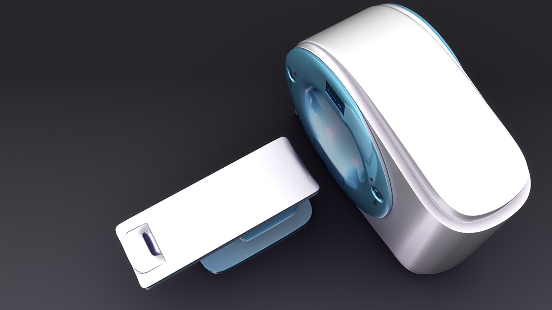 3d Model Ct Scan Machine