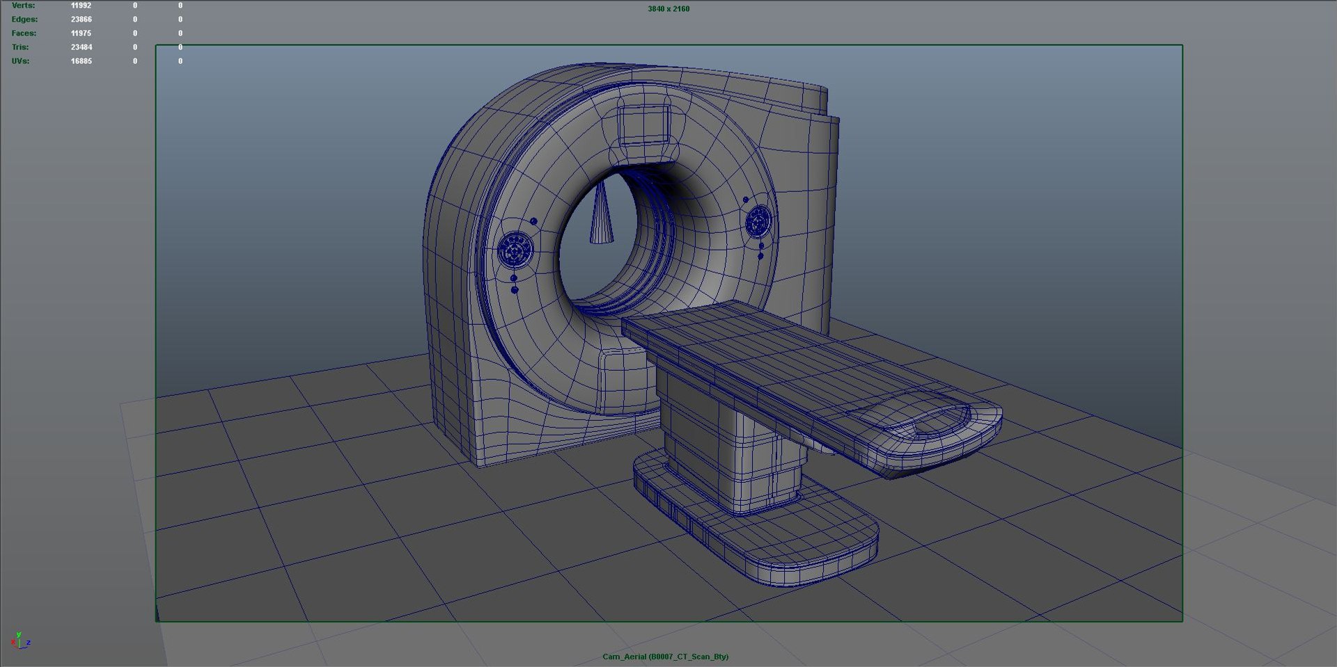 3d Model Ct Scan Machine