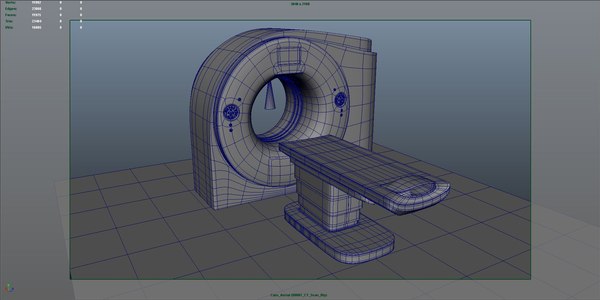 3d model ct scan machine