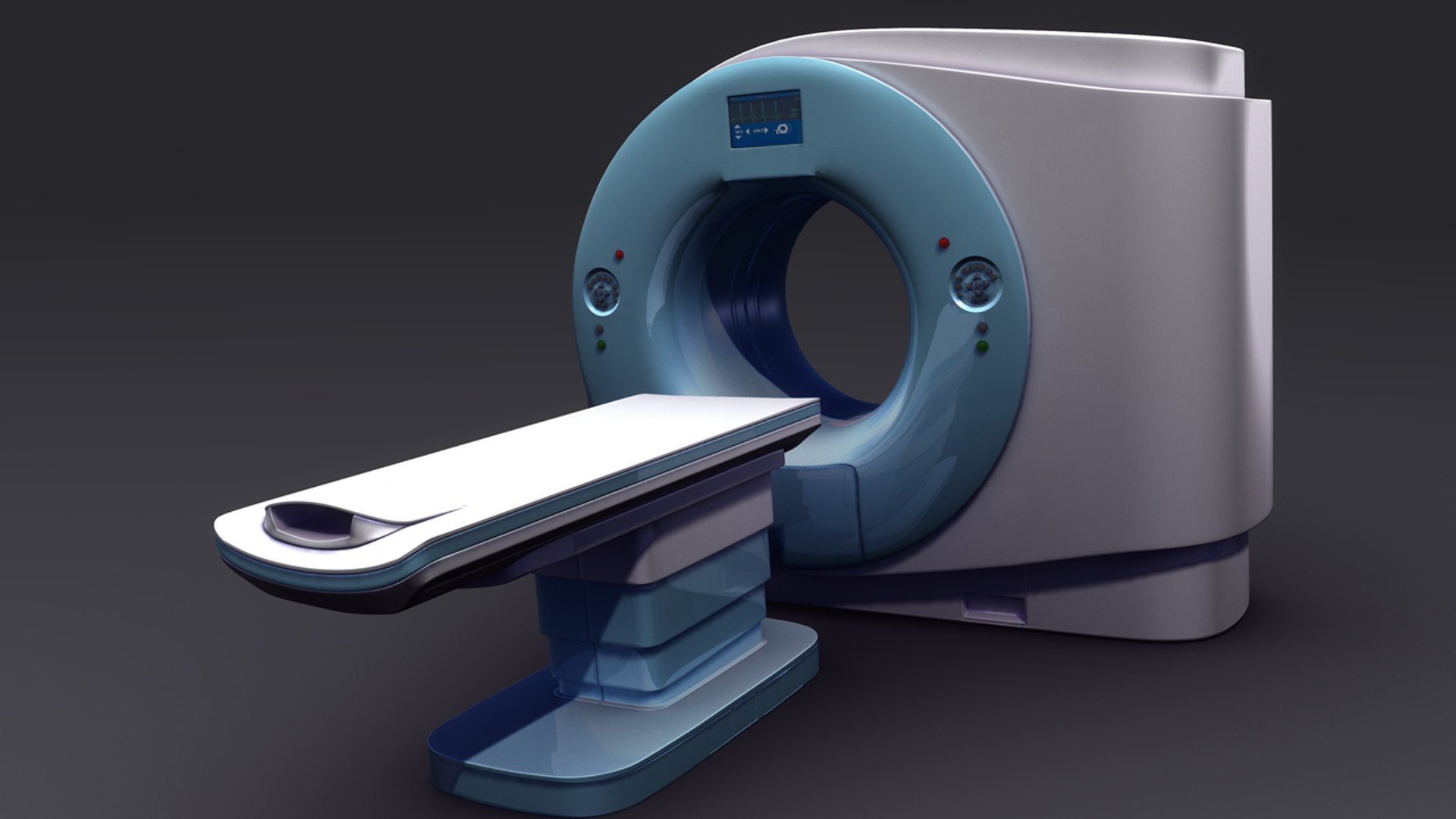 3d Model Ct Scan Machine