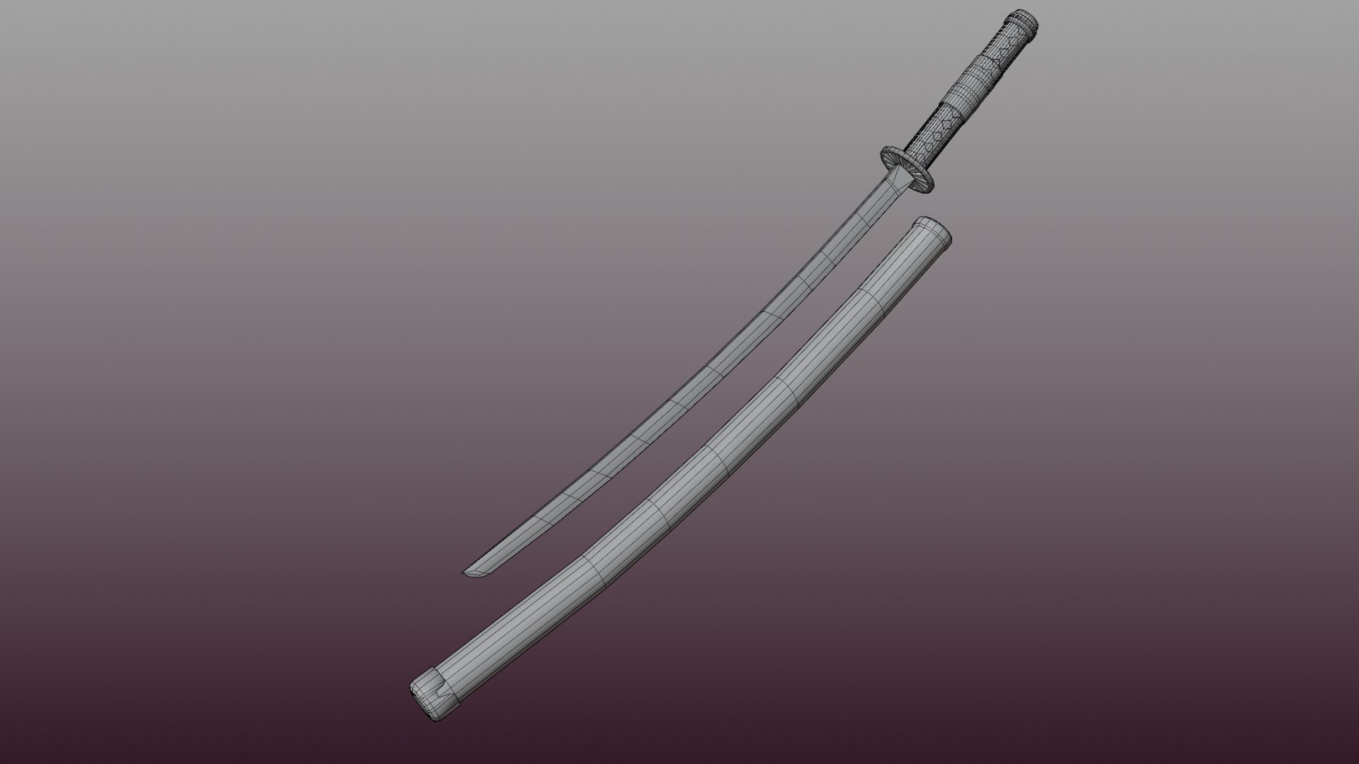 3D Nichirin Blade Model - TurboSquid 1981706