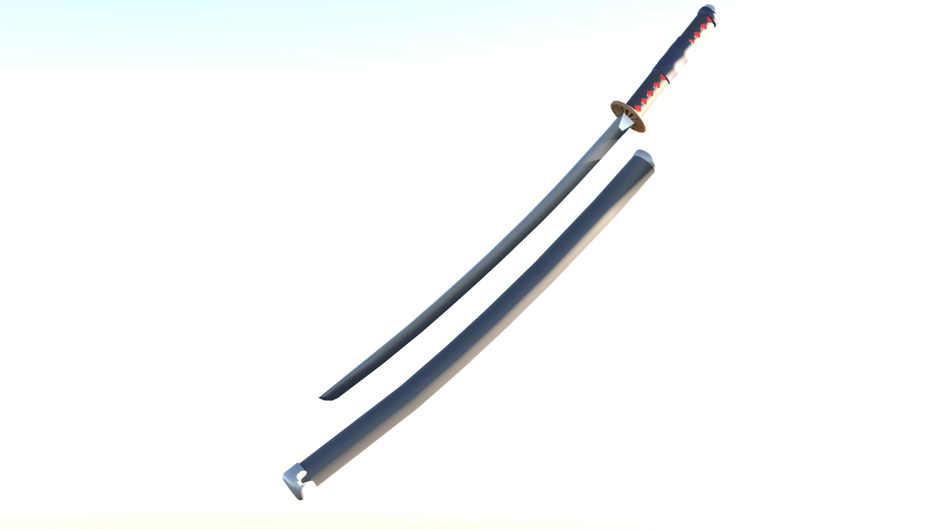 3D Nichirin Blade Model - TurboSquid 1981706