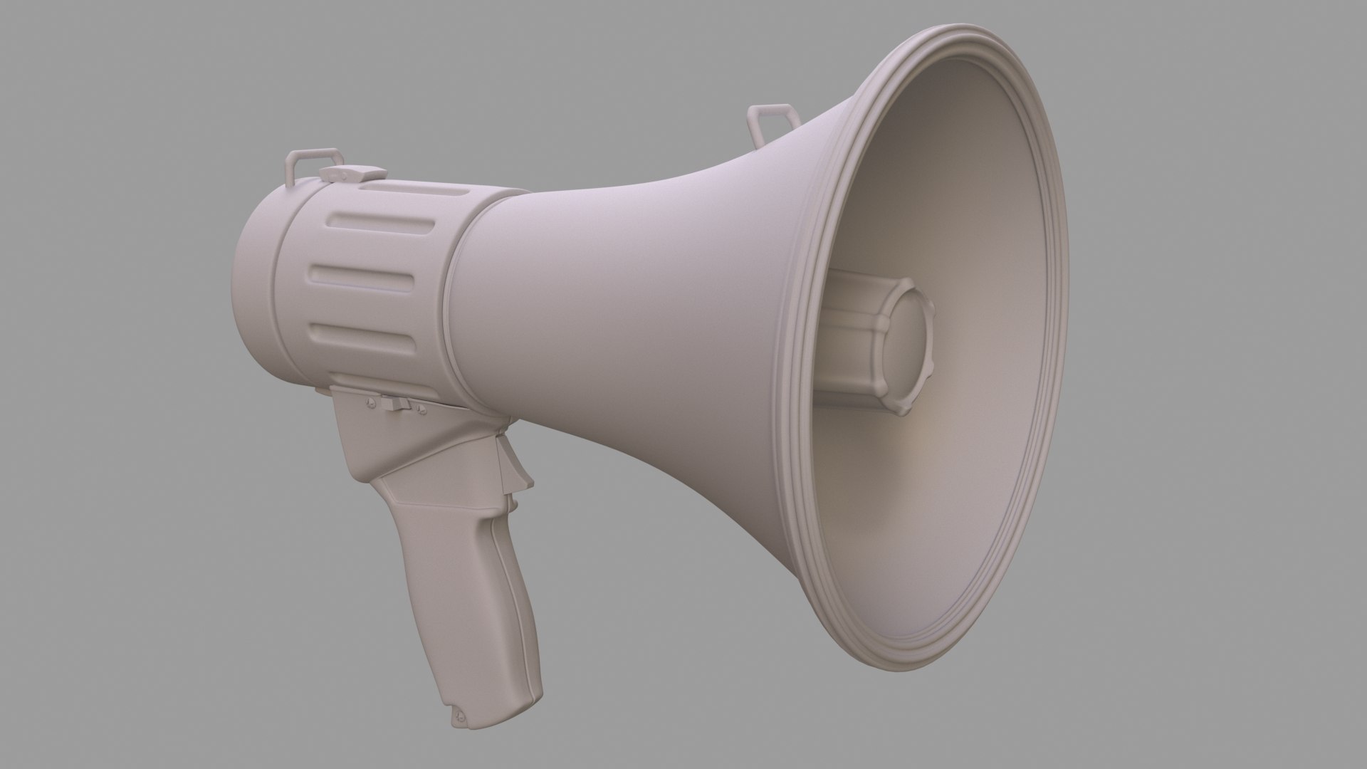 Megaphone 3D Model - TurboSquid 1771466