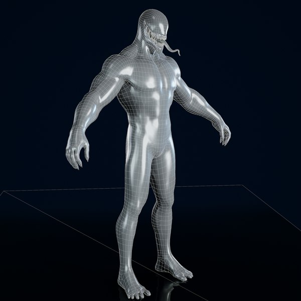 3D Venom Low-poly 3D model - TurboSquid 2065940