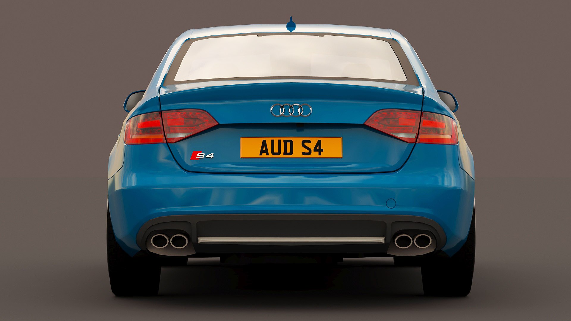 Audi S4 3D Model - TurboSquid 1927389