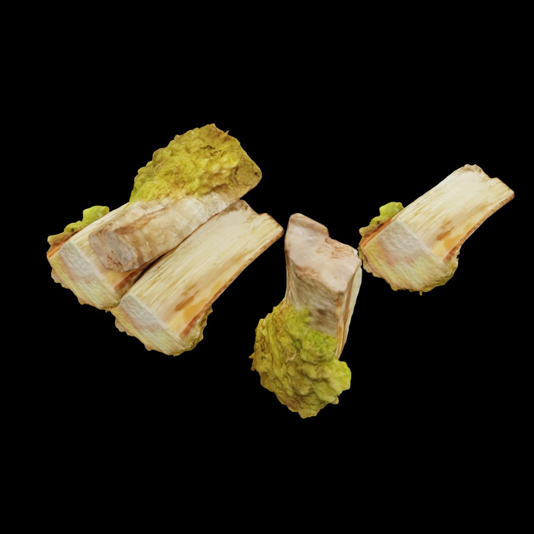 Chunk Wood 3D Model - TurboSquid 1387403