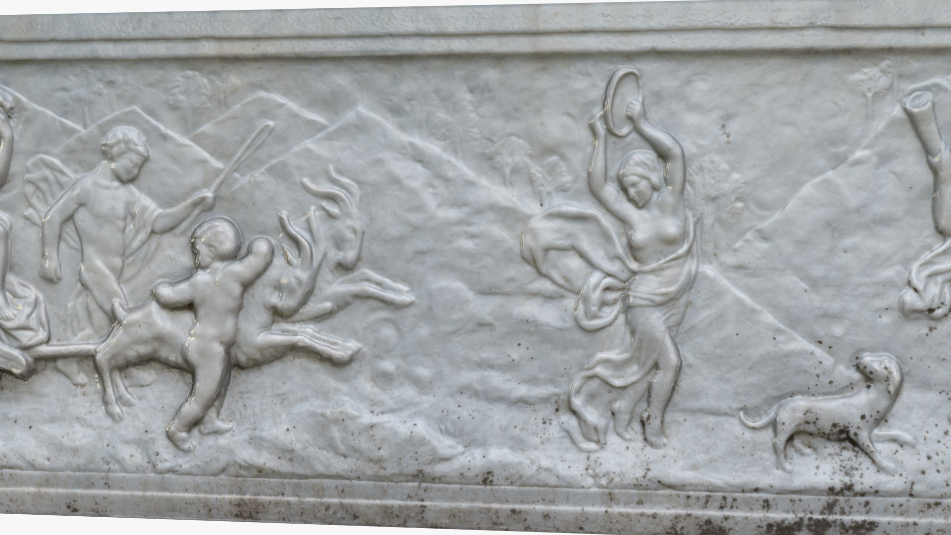 Greek plaque relief 3D model - TurboSquid 1367516