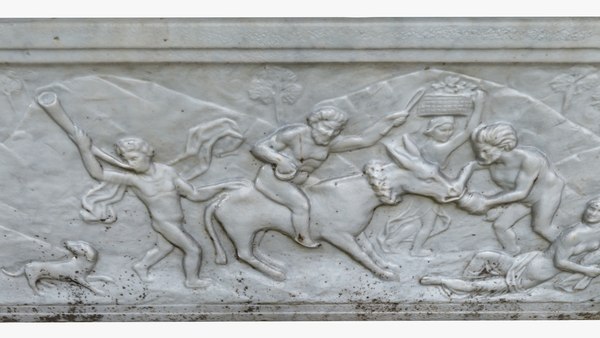 Greek plaque relief 3D model - TurboSquid 1367516