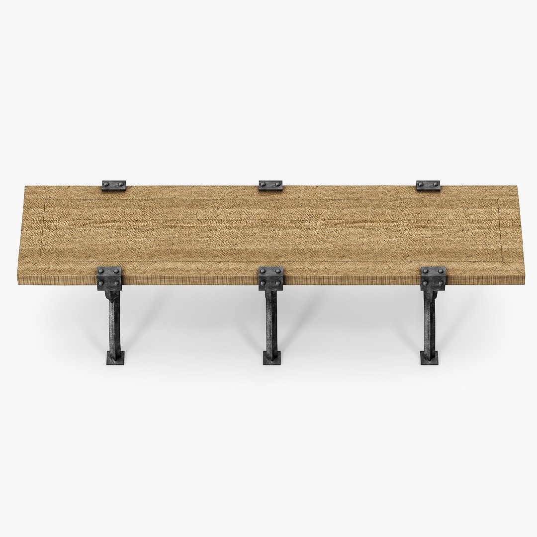 3d model barry arteriors atlas bench