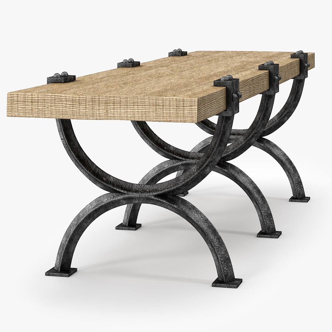 3d model barry arteriors atlas bench