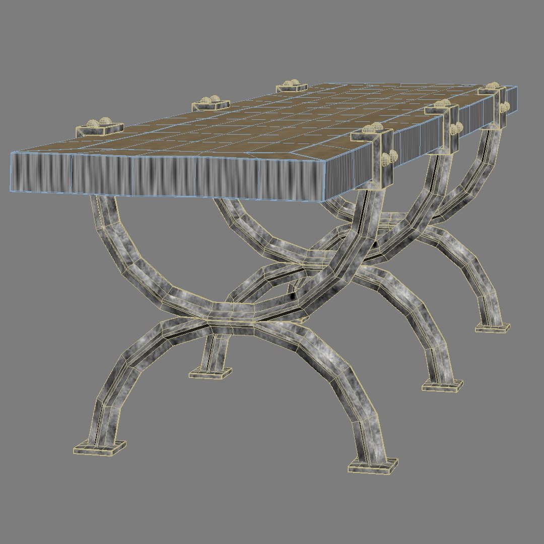 3d model barry arteriors atlas bench