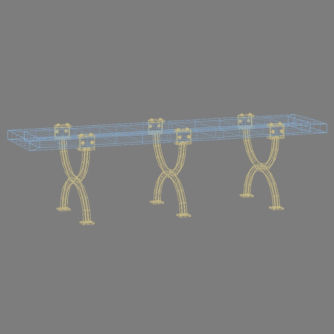 3d model barry arteriors atlas bench