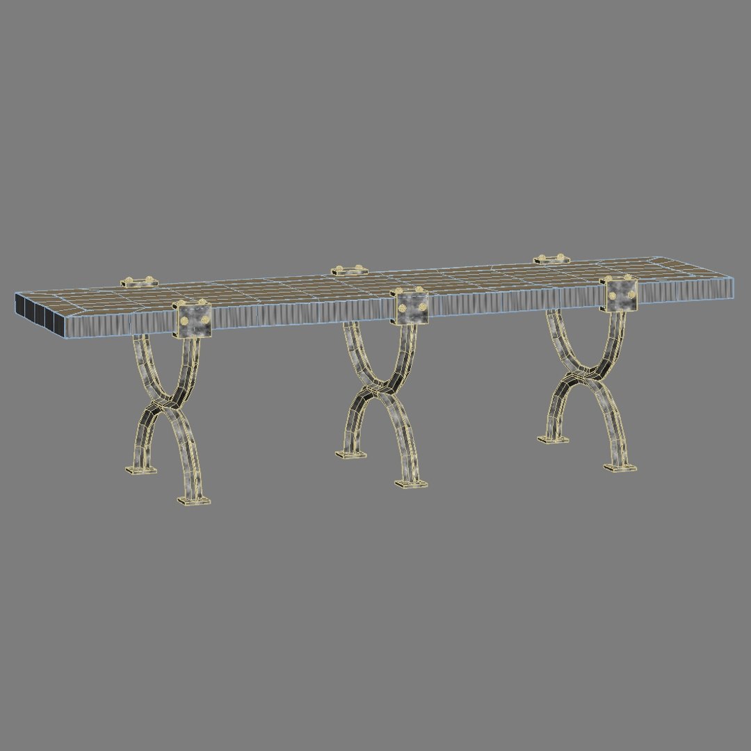 3d model barry arteriors atlas bench