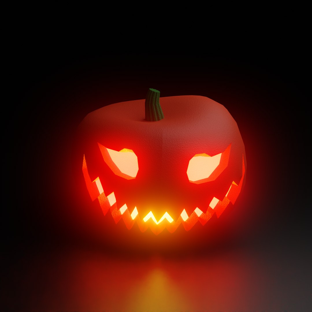 3D Halloween Pumpkin - TurboSquid 1972937