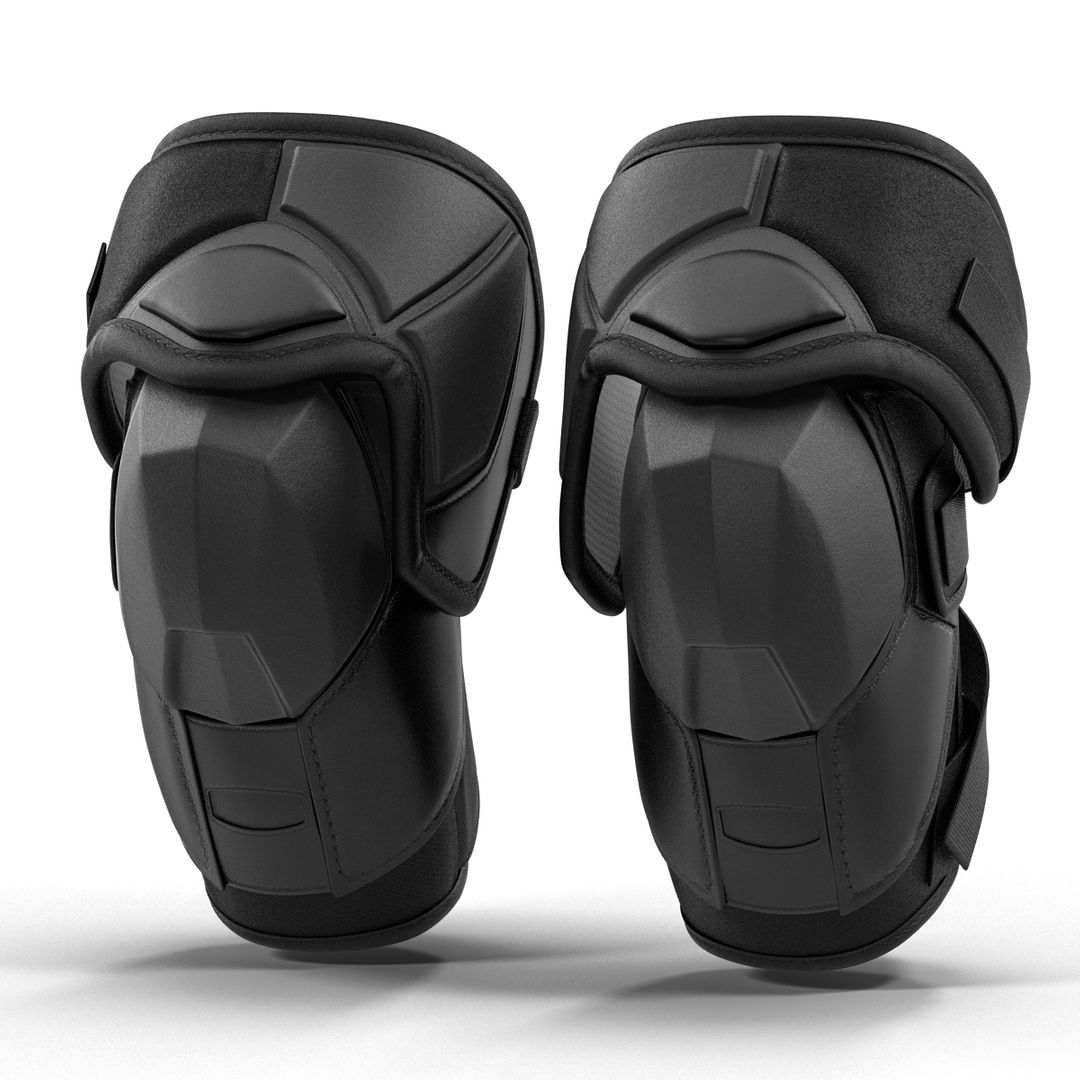 Hockey Elbow Pads 3d 3ds