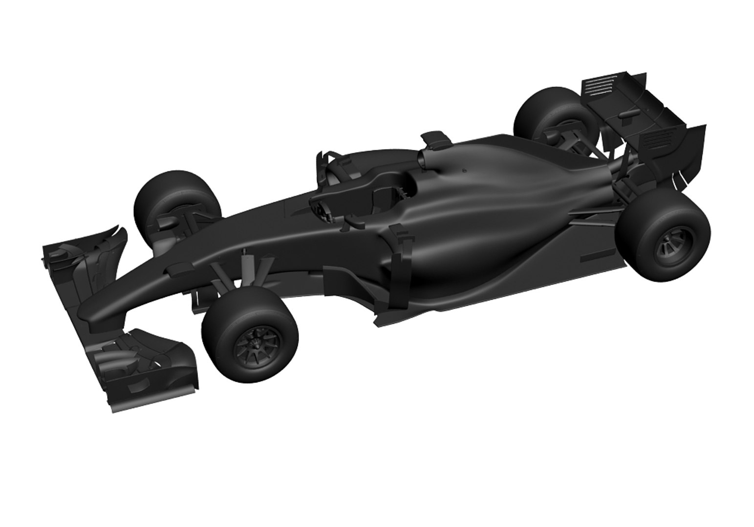 3d Mercedes Benz W06 2015