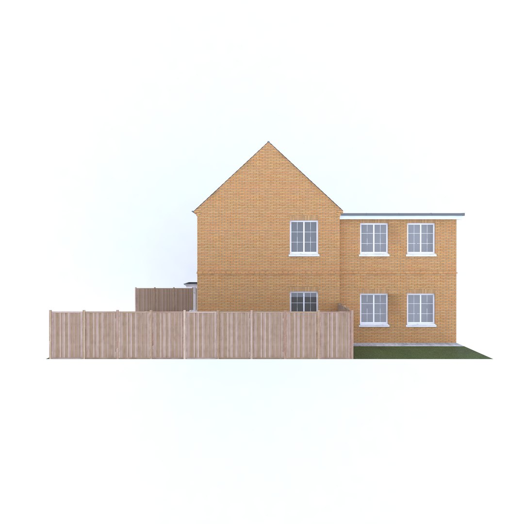 Brick House 3D Model - TurboSquid 1500388
