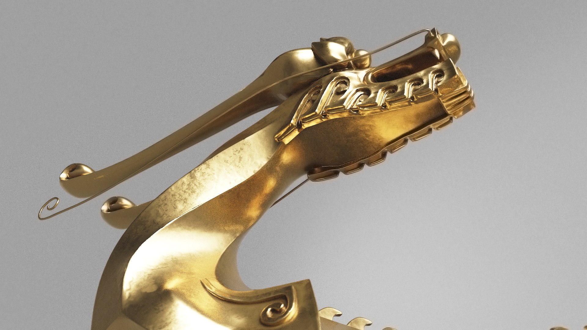 Chinese Dragon Statue 3D - TurboSquid 2296393