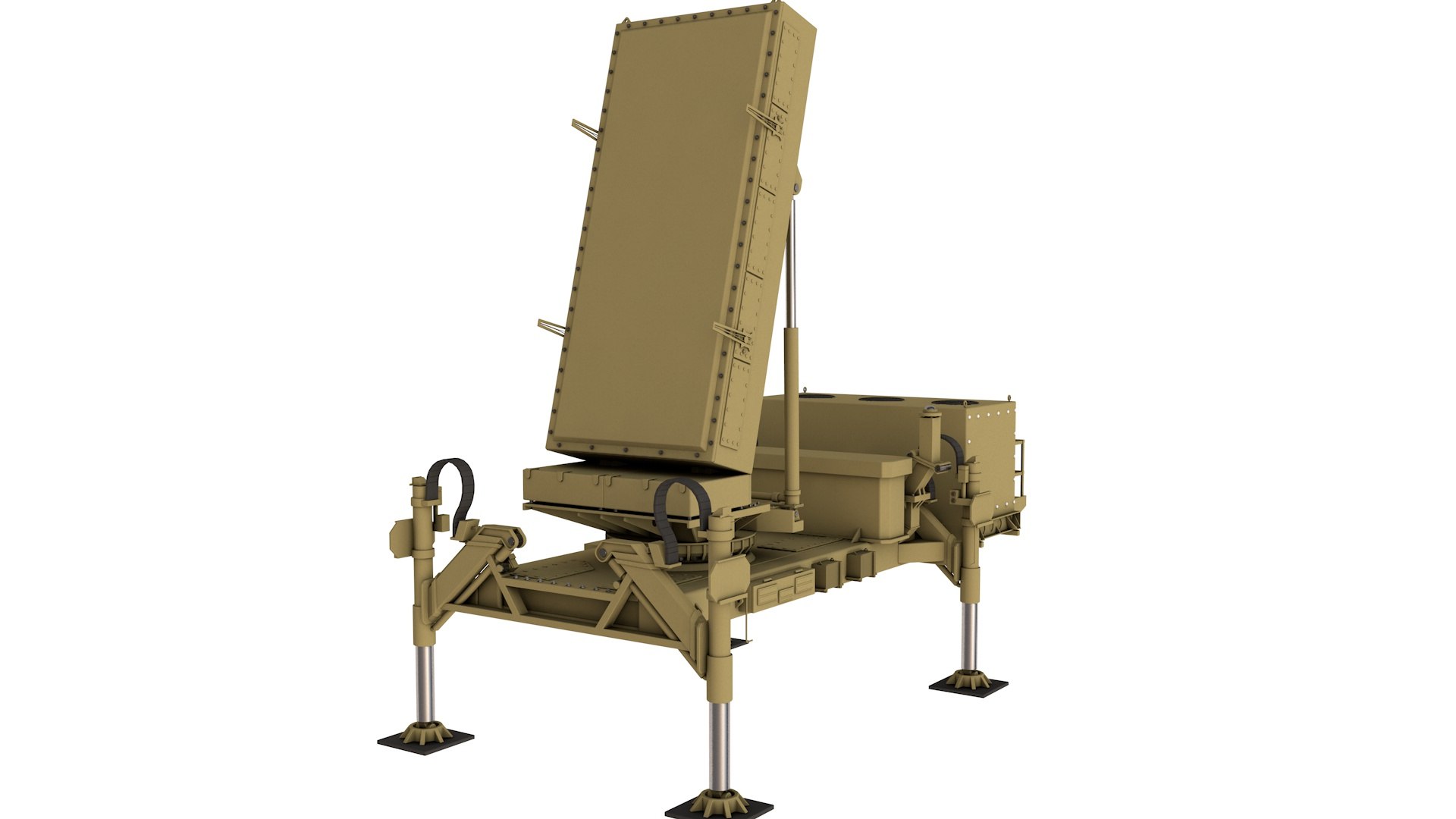 3D Model Ground Based Mobile Multi Mission Radar - TurboSquid 1845342