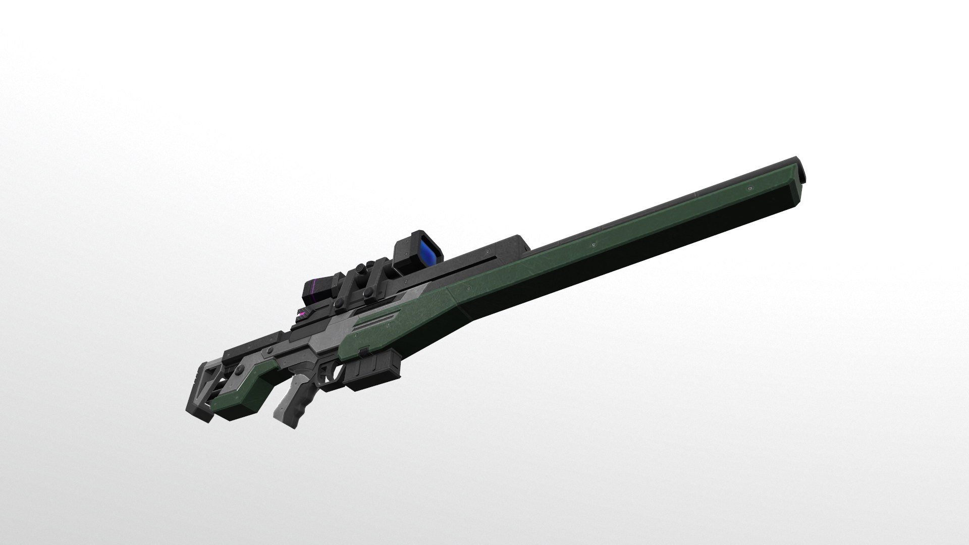 3D Model Sniper Rifle Level 2 - TurboSquid 2186846