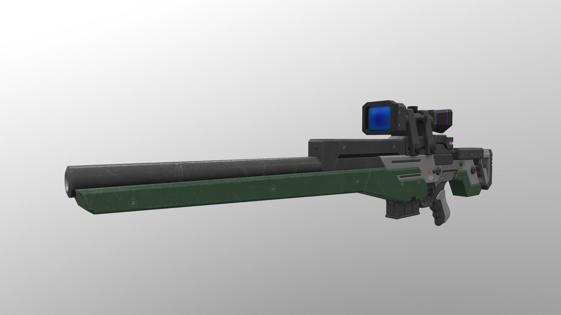 3D Model Sniper Rifle Level 2 - TurboSquid 2186846