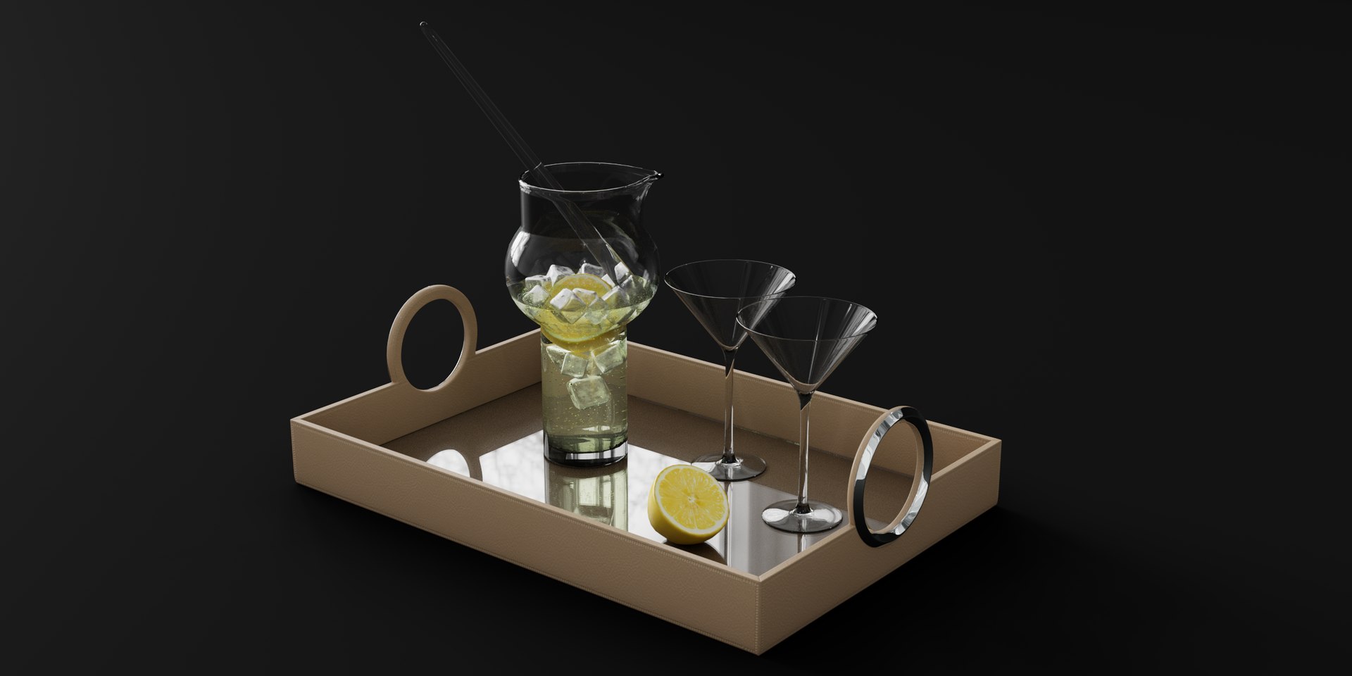 Blender Trays 3D Model - TurboSquid 1451044