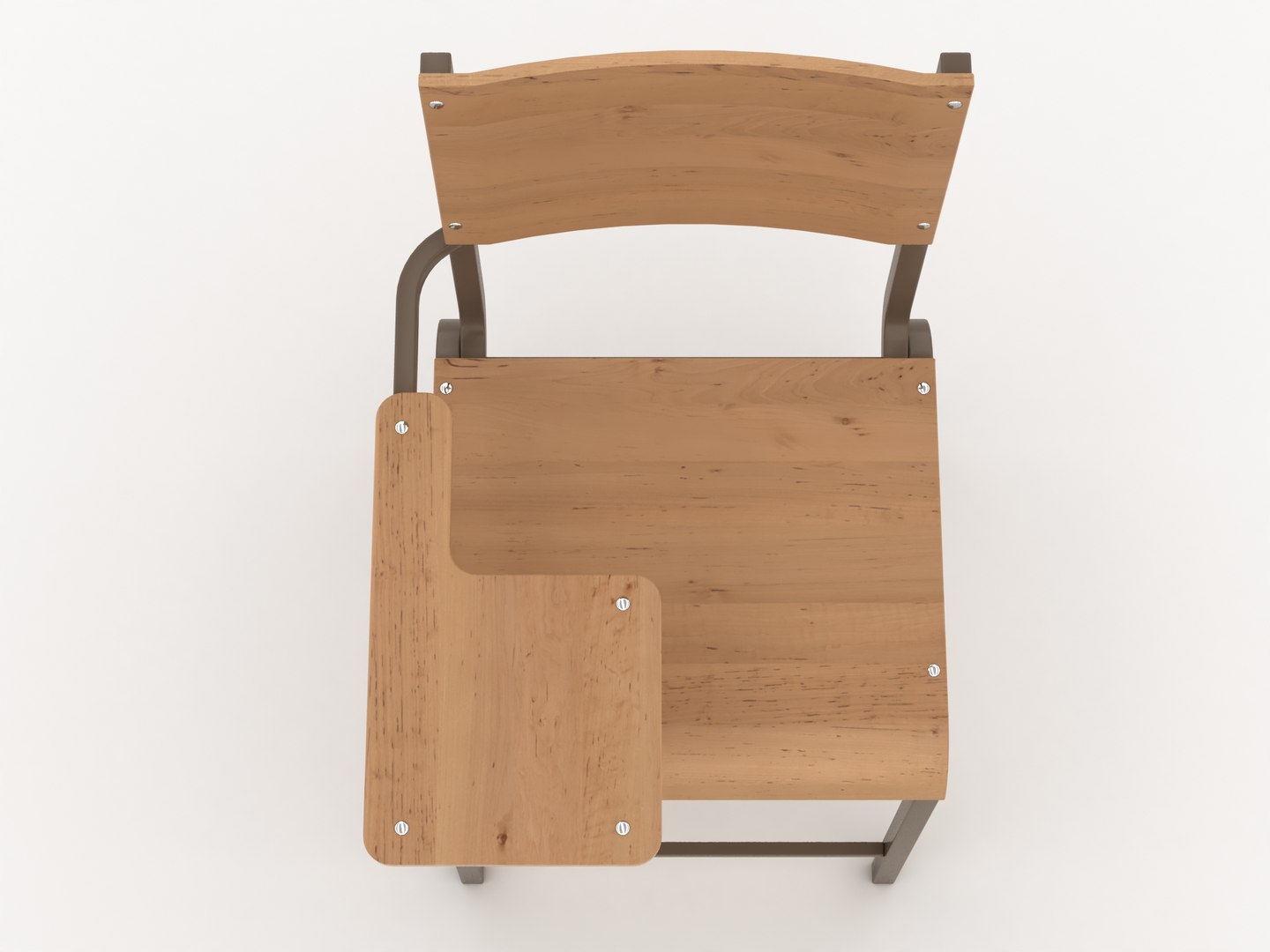 School classroom chair 3D model - TurboSquid 1446770