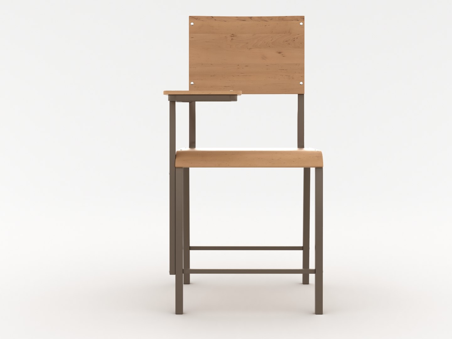 School classroom chair 3D model - TurboSquid 1446770