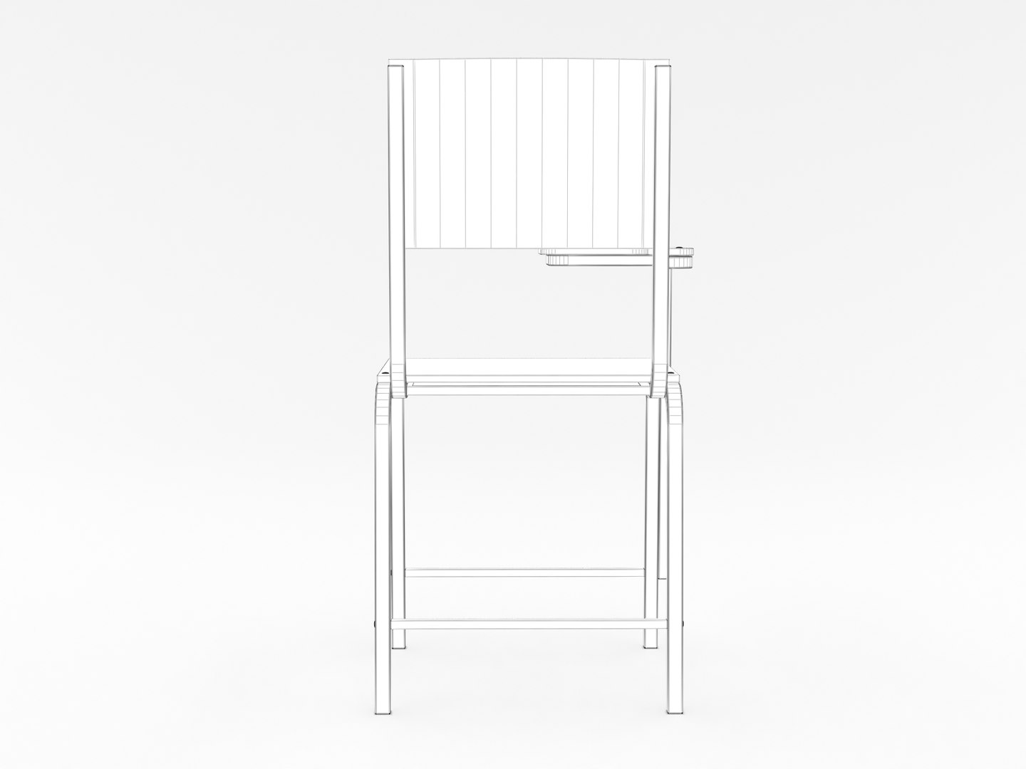 School classroom chair 3D model - TurboSquid 1446770