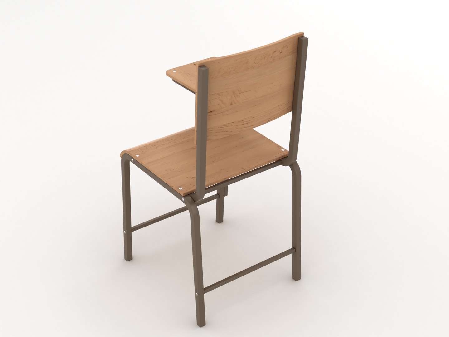 School classroom chair 3D model - TurboSquid 1446770