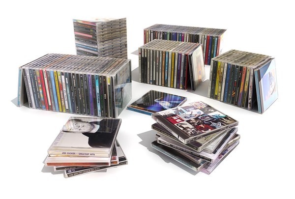 modelo 3d colección de cd "s - TurboSquid 231958