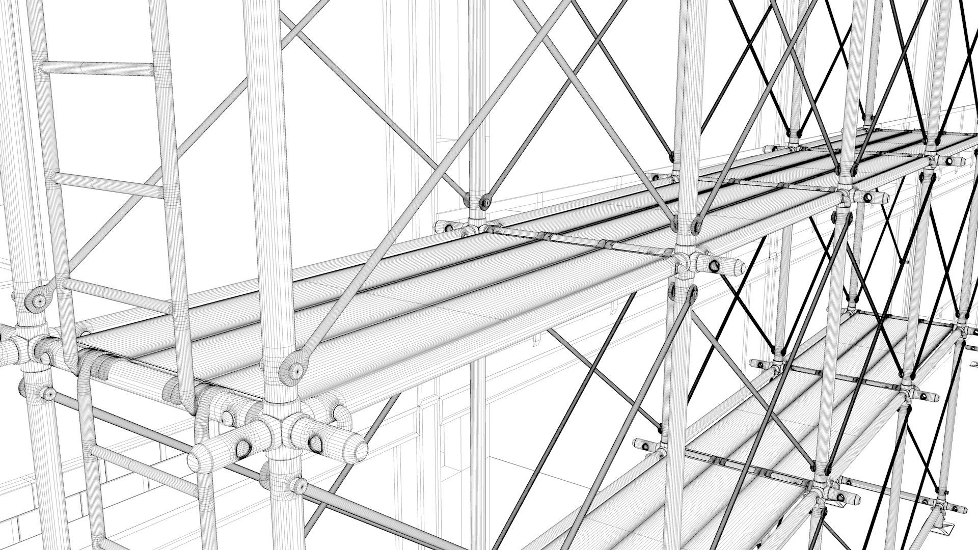 3D Building Construction With Equipment 2 - TurboSquid 1793125