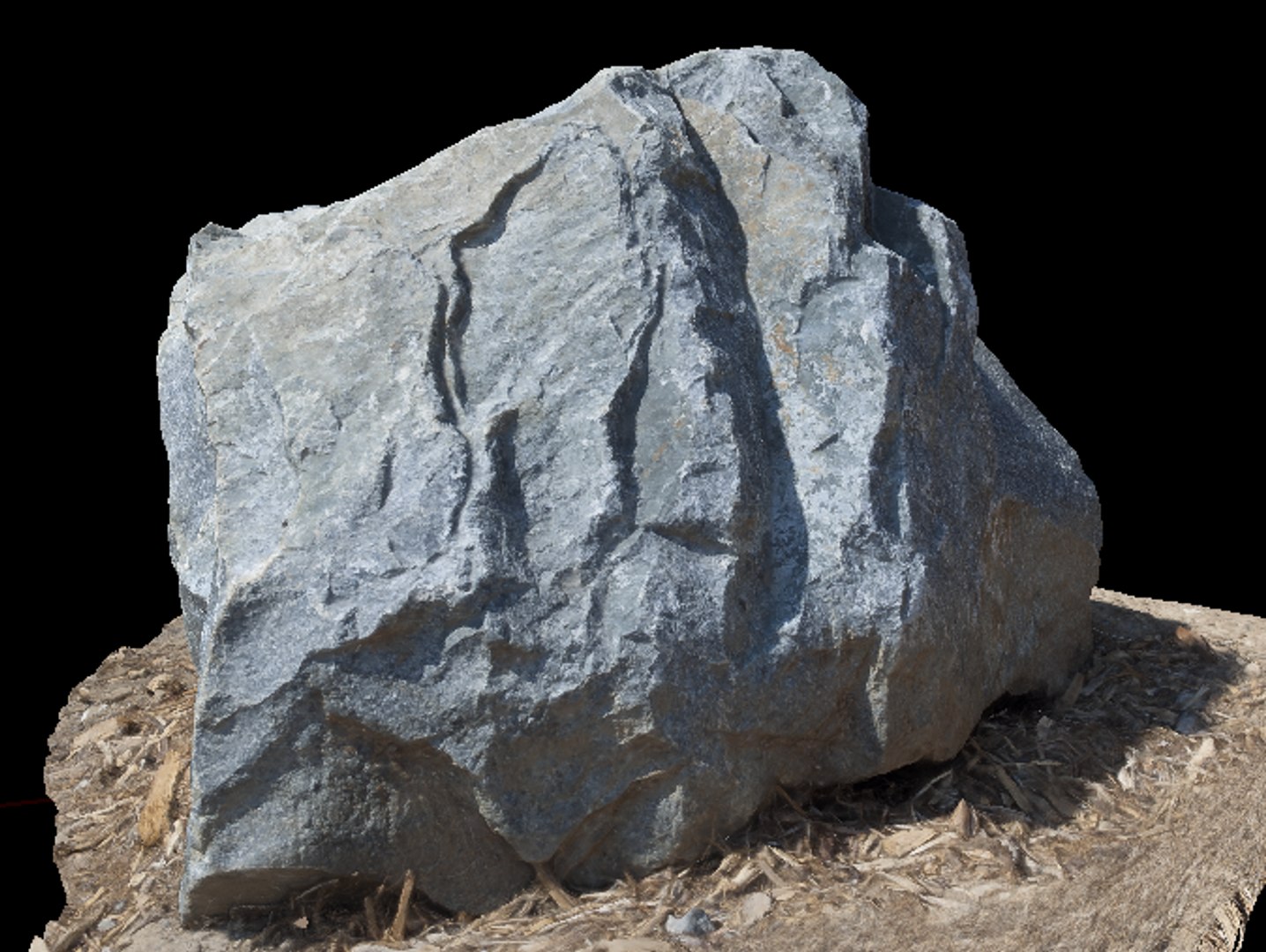 3d Model Rock Photorealistic