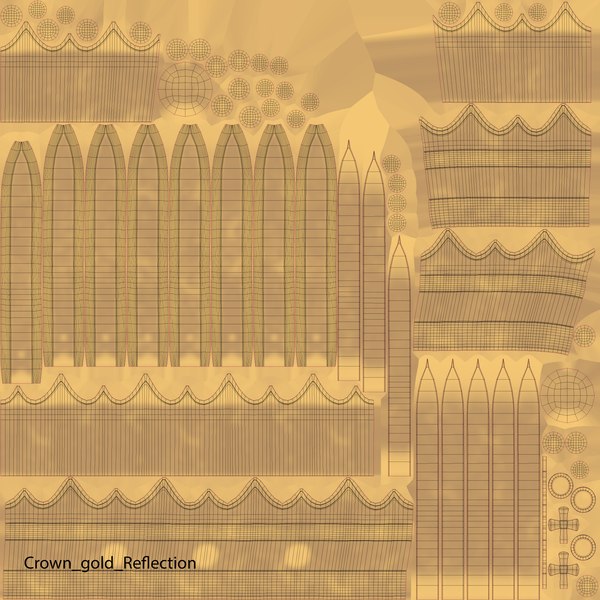 Crown pbr 3D model - TurboSquid 1683959