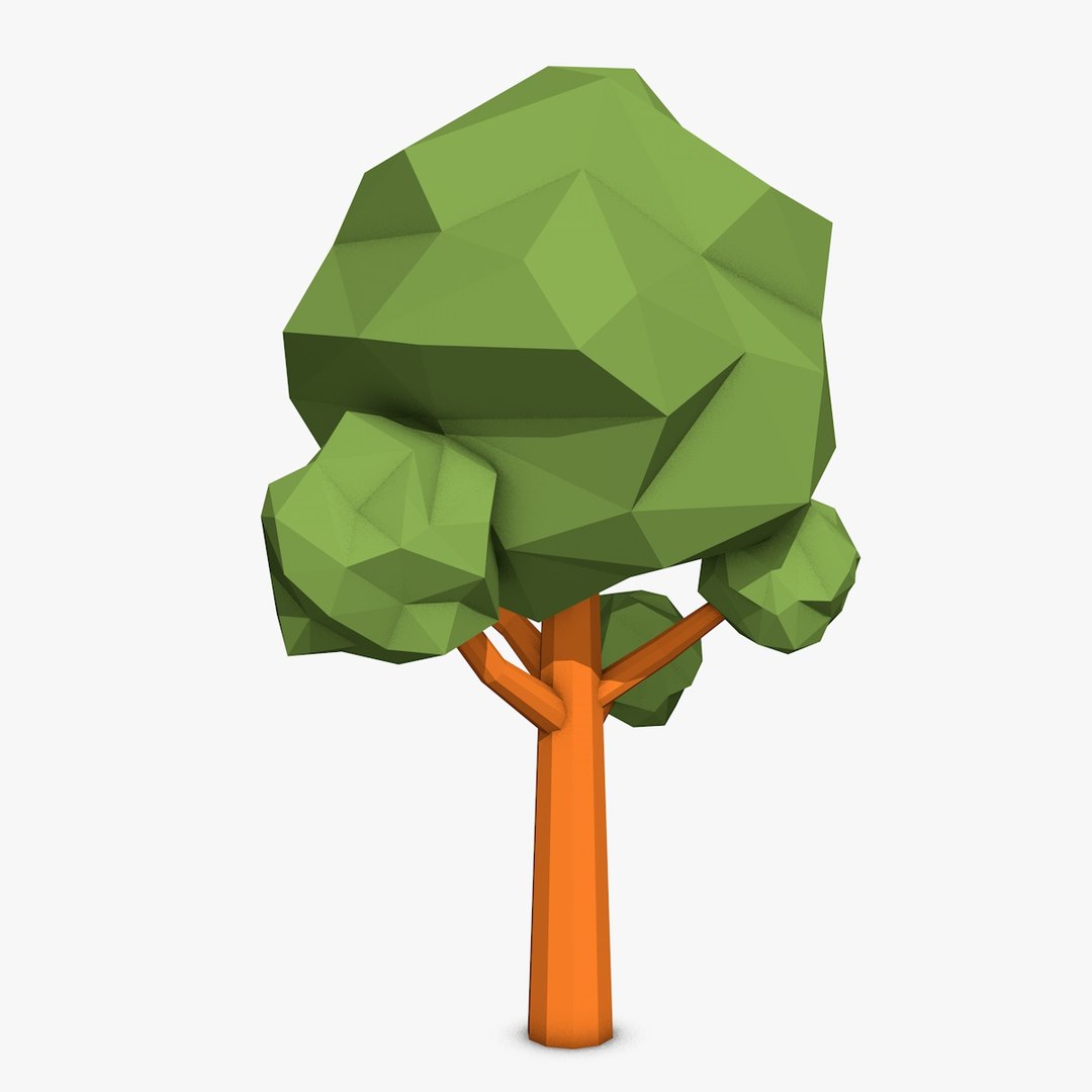 C4d Cartoon Tree